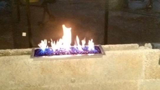 Margo Garden Products 1/4 in. 25 lb. Cobalt Blue Reflective Tempered Fire Glass DFG25-R02 - The ...