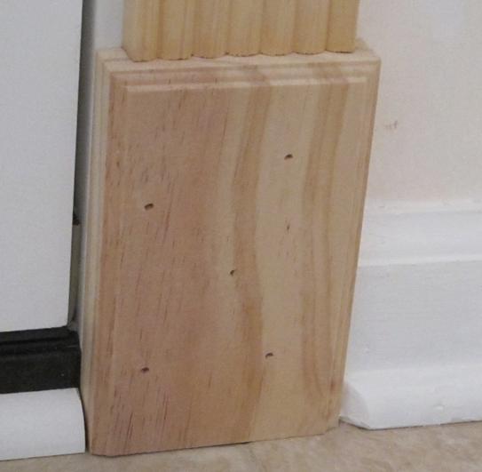 DecraMold DM 7 - 1/2 in. x 3-1/8 in. x 84 in.Solid Pine Miterless Fluted Casing Molding With ...