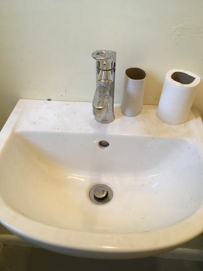 Barclay Products Compact 450 Wall-Hung Bathroom Sink in White 4-614WH - The Home Depot