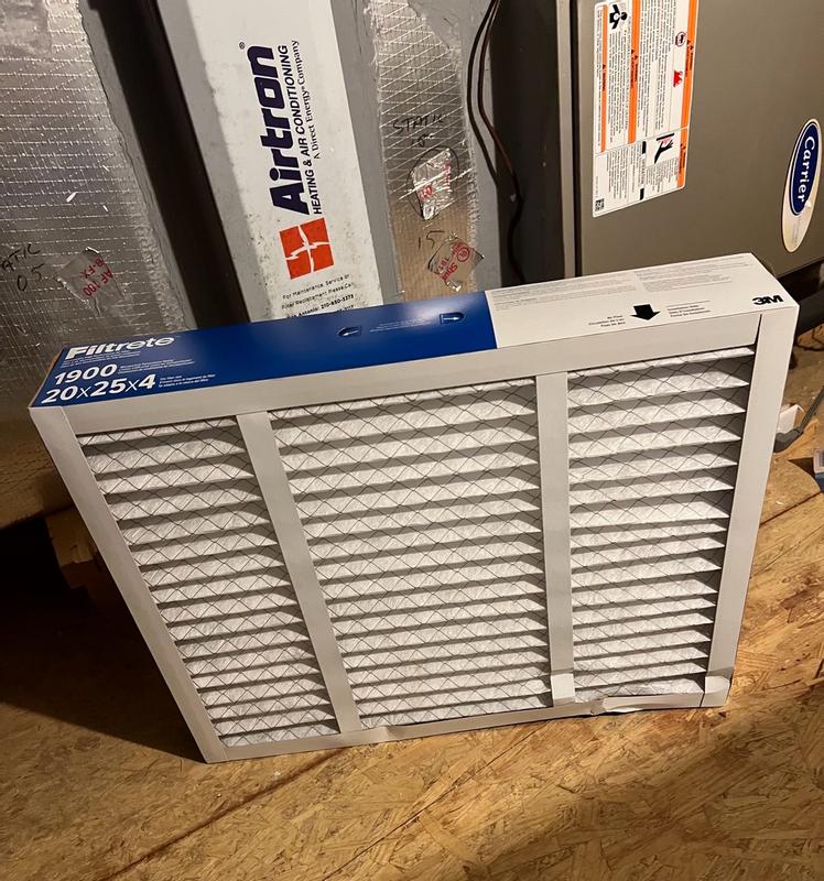 Filtrete 16 x 25 x 5 MERV 13 1900 MPR Premium Allergen, Bacteria and ...