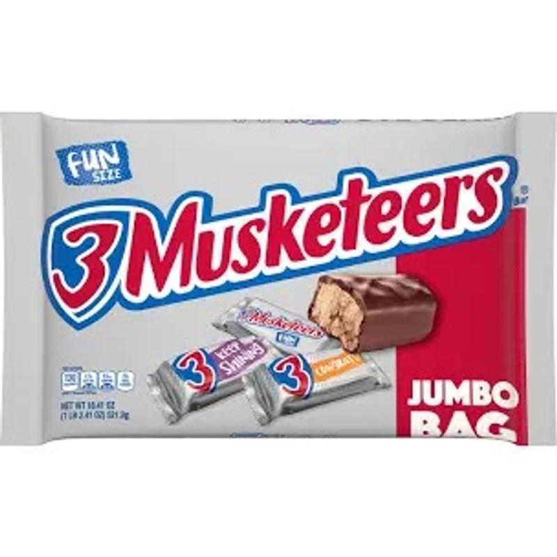 3 Musketeers Whipped Chocolate Candy Bar, 1.92 oz, 45% Less Fat, Fluffy ...