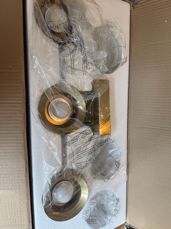Maxax Luminous Essence 22.6-in 3 Light Brass Modern/contemporary Vanity ...