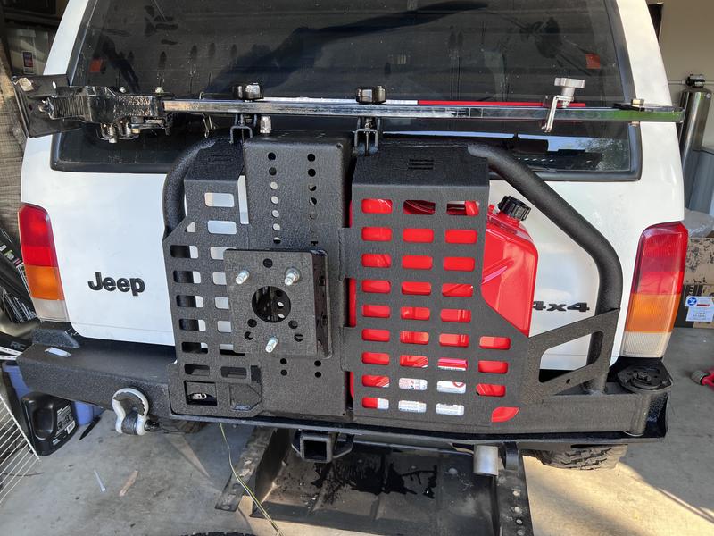 Smittybilt XRC Rear Bumper Tire Carrier Install And Review, 59% OFF