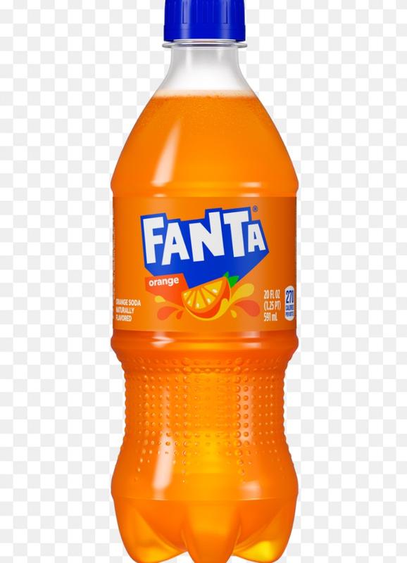 Fanta Orange Soft Drink, 20 fl oz Bottle, Refreshingly Fruity and ...