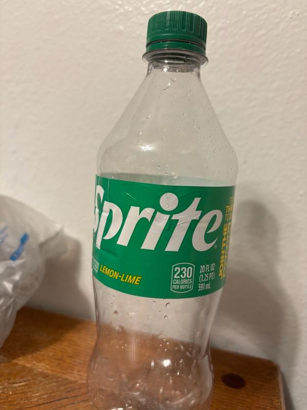 Sprite Lemon-Lime Soft Drink, 20 fl oz Bottle, Caffeine-Free ...