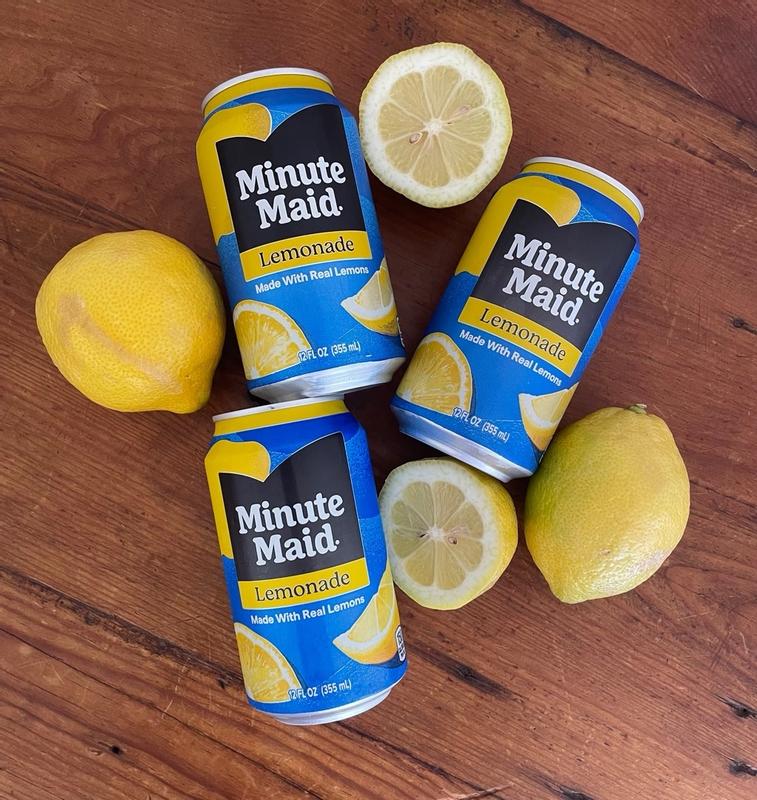 Minute Maid Lemonade Can