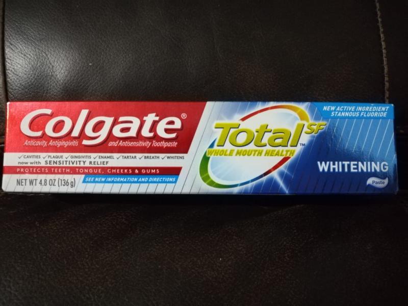 Colgate Total Plus Whitening Anticavity Fluoride and Antigingivitis ...