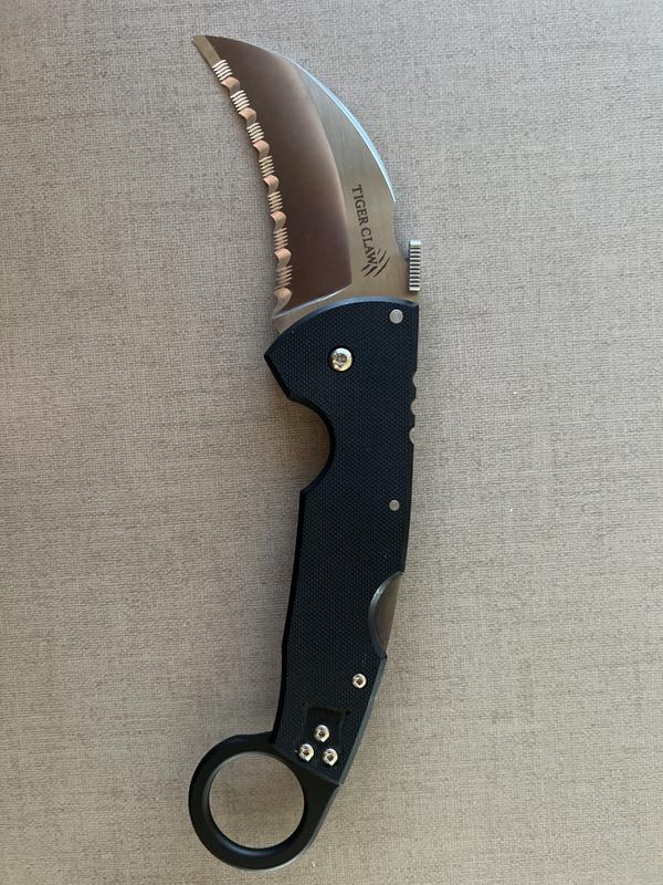 Cold Steel Tiger Claw Serrated Edge, CS-22KFS at Tractor Supply Co