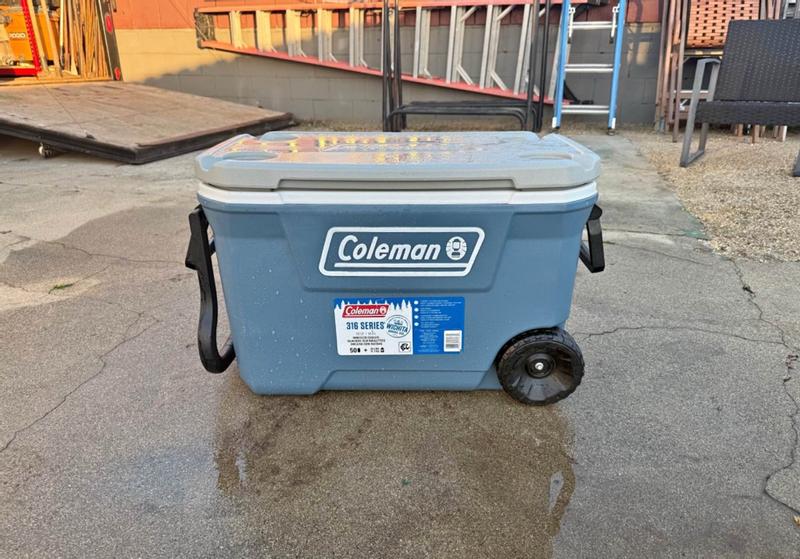 Coleman Coleman Chiller Black Wheeled Insulated Bag Cooler at Lowes.com