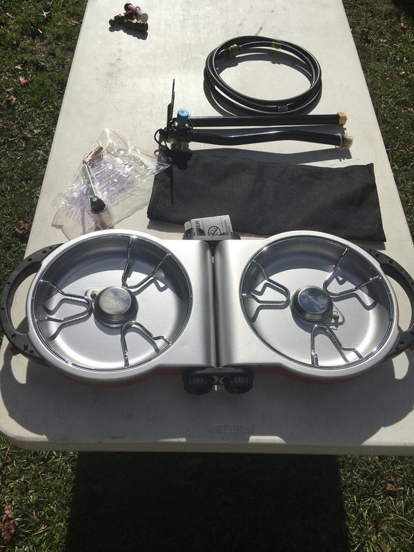 Coleman Fold N Go 2-Burner Stove - Hike & Camp