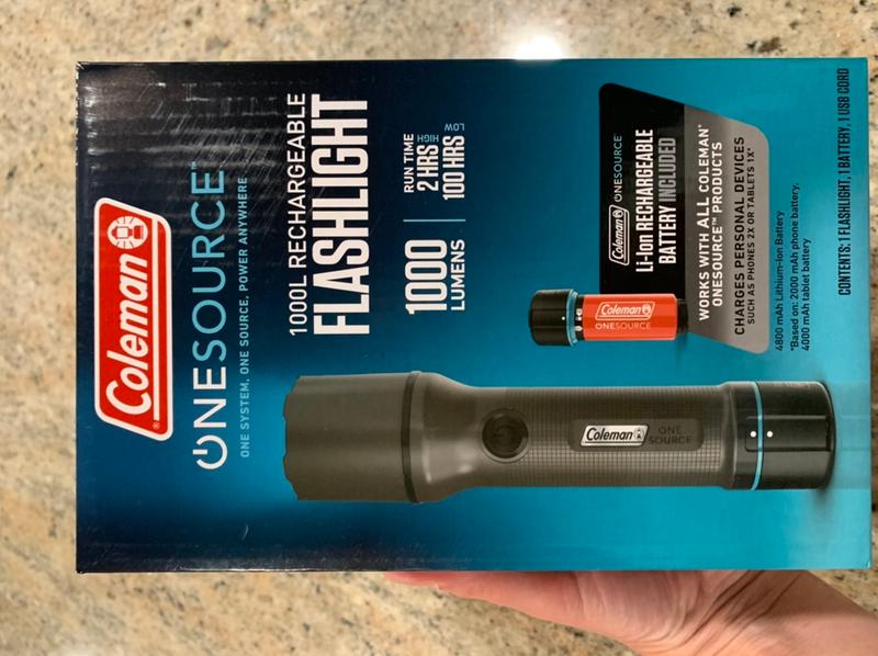 Coleman Flashlight Onesource 1000L C002 - Hike & Camp