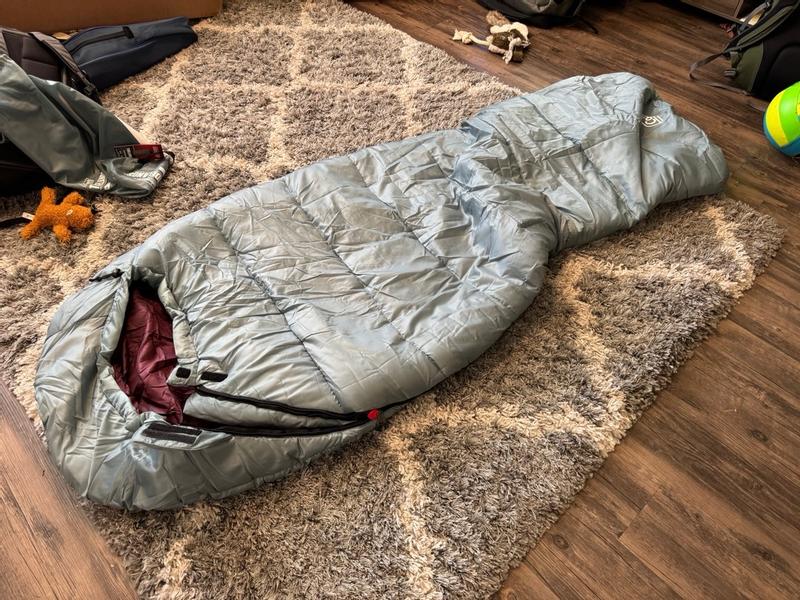 Coleman Tidelands 50 Degree Mummy Sleeping Bag, Grey - Macy's