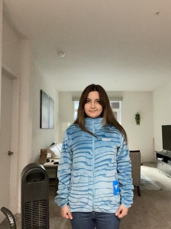 Columbia Slack Water Reversible Carved FZ Fleece Jacket - Women's ...