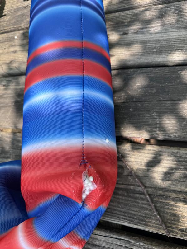 Big Joe 50-in x 6-in 1-Seat Americana Nautical Stripe Pool Noodle ...