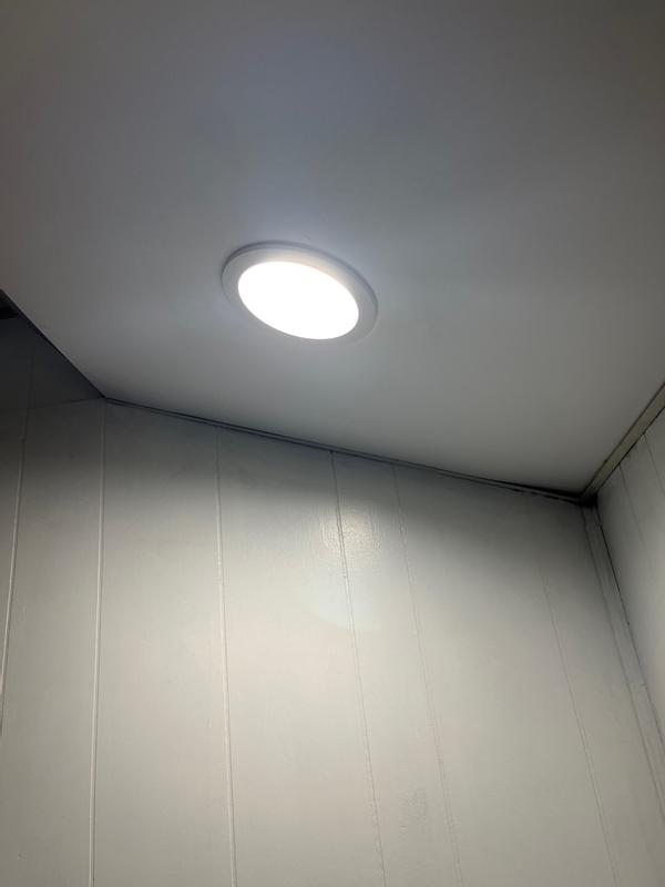 Halo Fire Rated Canless Downlight White 6-in 1400 -Lumens Switchable ...