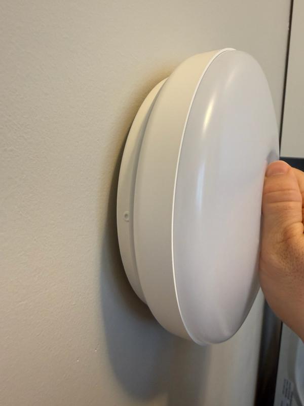 HALO FM LED Flush Mount 11-in White Indoor LED Flush Mount Light with ...