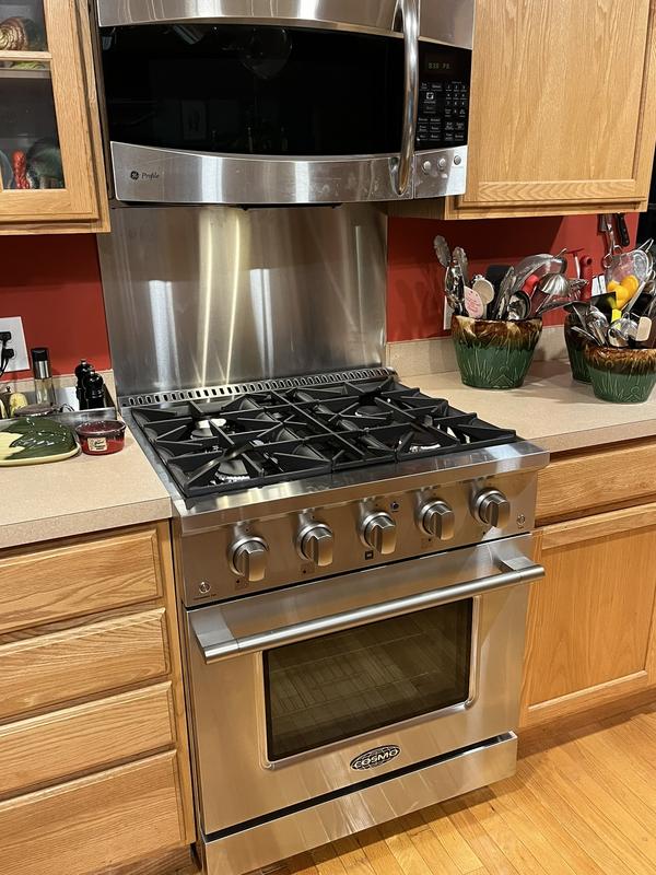 Cosmo 48-in 8 Burners 3.5-cu ft / 2-cu ft Convection Freestanding ...