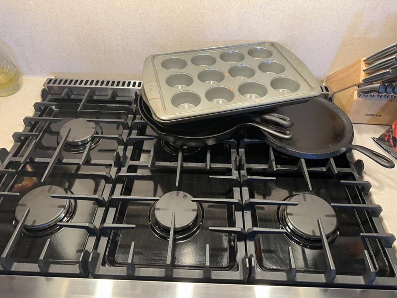 Cosmo 48-in 6 burners 4.8-cu ft / 2.2-cu ft Convection Oven ...