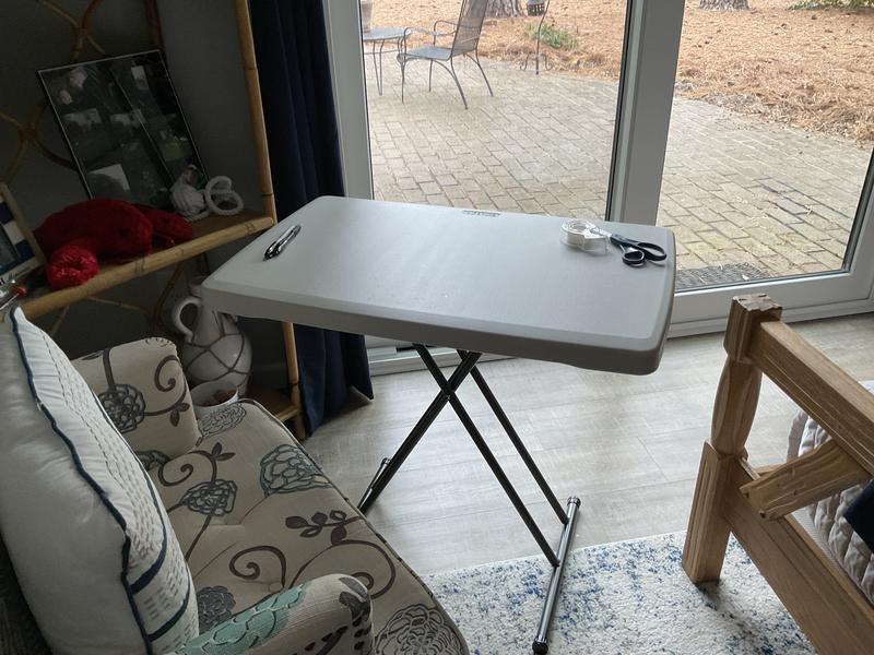 Lifetime 30 Adjustable Folding Table 2 pack Costco