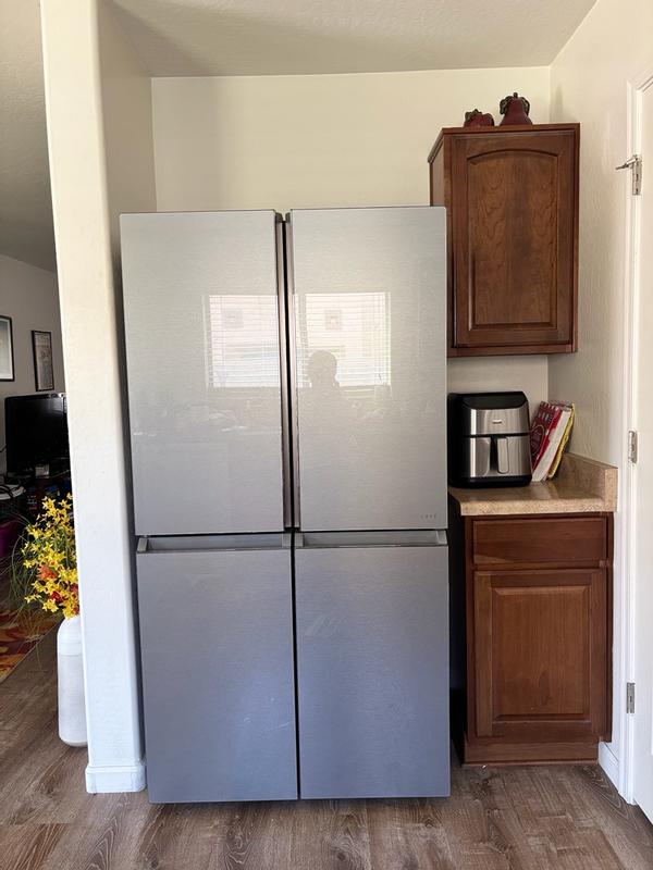 Cafe Counter-Depth 22.9-cu ft 4 -Door 36-in Wide Smart Compatible ...