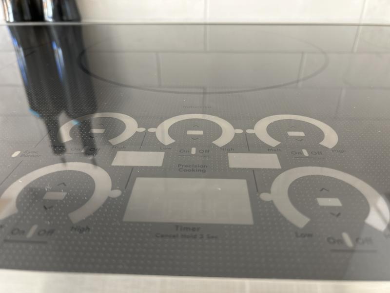 Cafe 36-in 5 Burners Stainless Steel Smart Induction Cooktop with ...