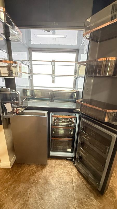 Cafe Counter-Depth 22.9-cu ft 4 -Door 36-in Wide Smart Compatible ...