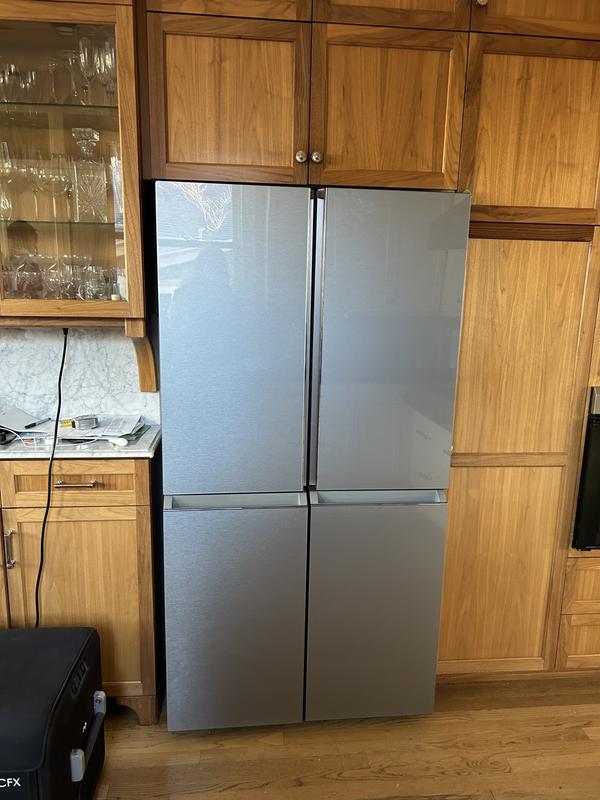 Cafe Counter-Depth 22.9-cu ft 4 -Door 36-in Wide with Ice Maker ...