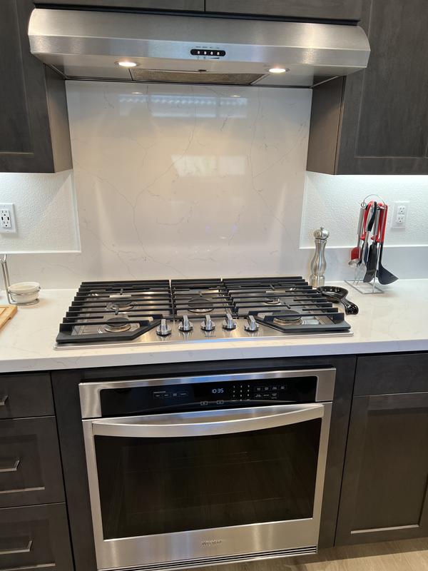 Cafe 36-in 5 Burners Stainless Steel Gas Cooktop (Griddle Included ...