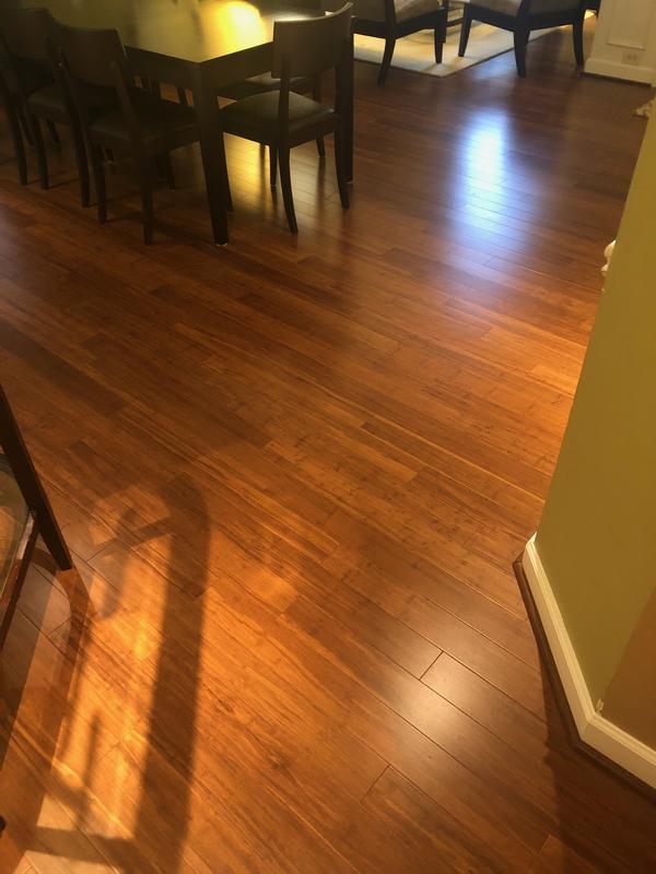 CALI Fossilized Java Bamboo 7/16-in T x 3-3/4-in W Water Resistant ...