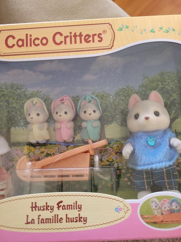 Calico Critters Husky Family, Set of 5 Collectable Doll Figures - Macy's