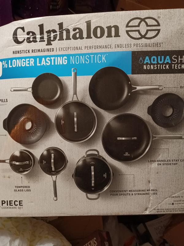 Calphalon Classic Hard-Anodized Nonstick Cookware 14-Piece Pots and ...