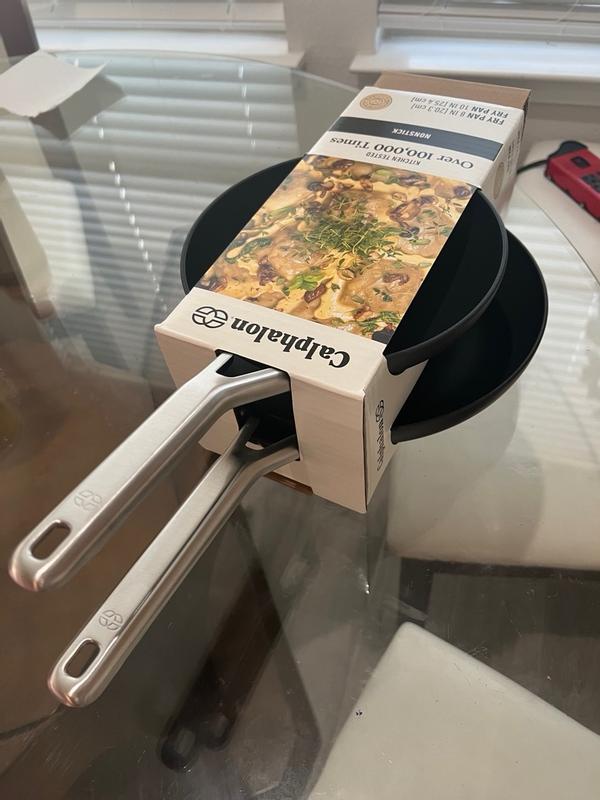 Calphalon Hard-Anodized Nonstick 8" and 10" Frying Pan Set - Macy's