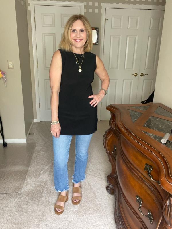 Calvin Klein Women's Sleeveless Tailored Knit Tunic - Macy's