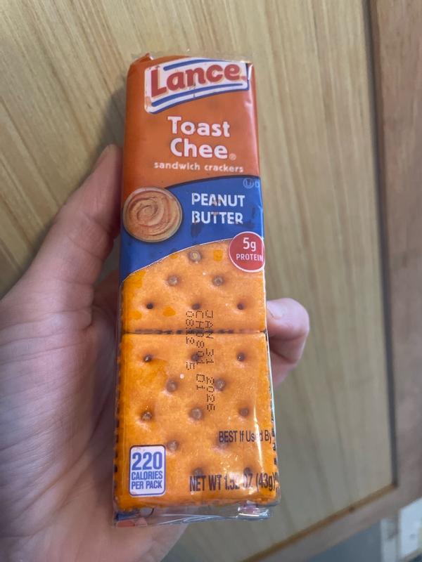 Lance Toast Chee Peanut Butter Cracker Sandwiches, 40 ct. at Tractor ...