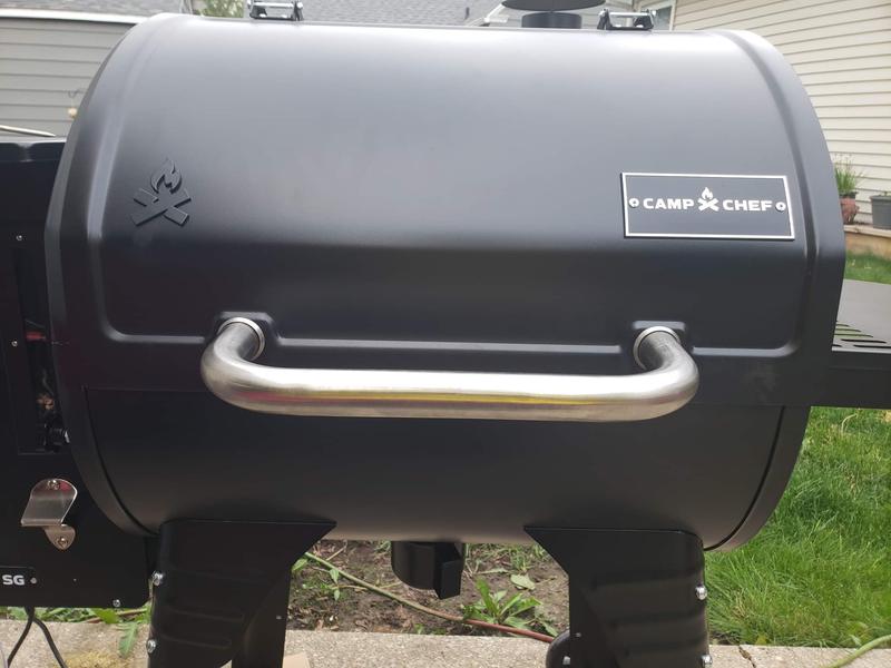 Camp Chef 24" SG WiFi Pellet Grill- Black 811-Sq in Black Pellet Grill ...