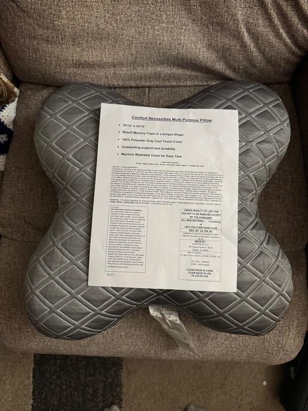 Comfort Necessities Clover Multi Purpose Pillow Set, Standard - Macy's