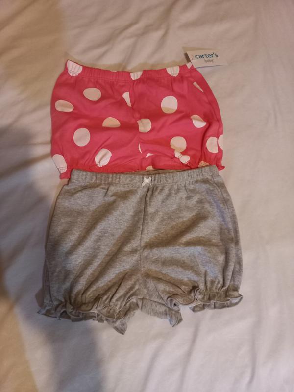 Carter's Baby Girls Bubble Shorts, Pack of 2 - Macy's