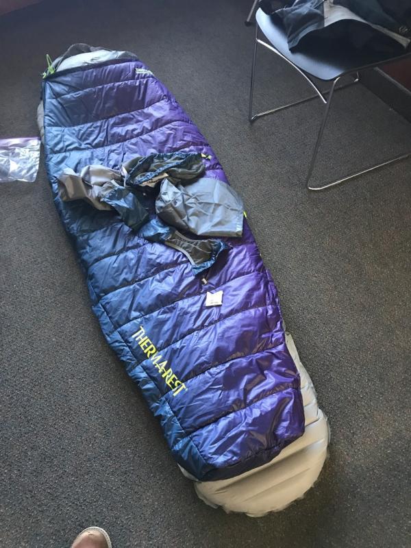 Therm-a-Rest Space Cowboy Sleeping Bag: 45-Degree Synthetic - Hike & Camp