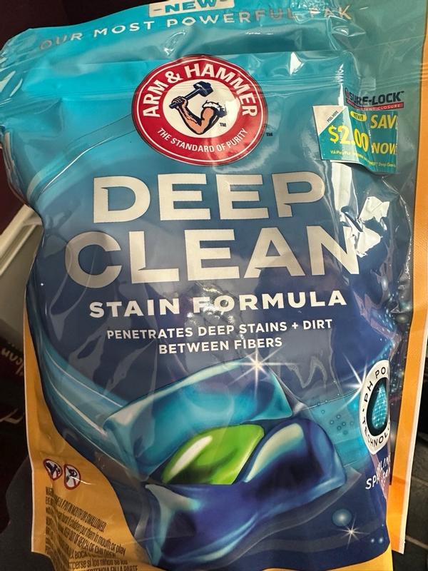 Deep Clean Stain Power Paks | ARM & HAMMER™