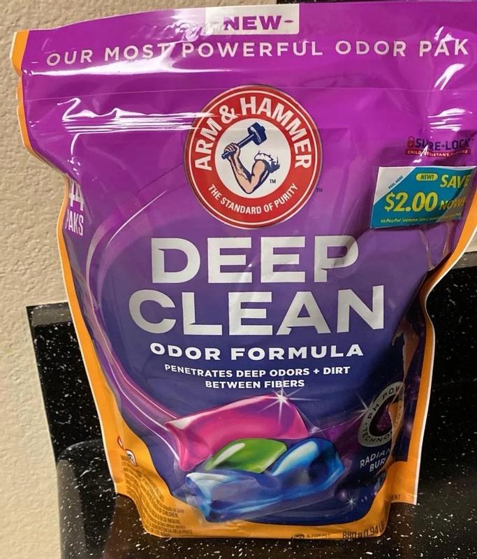 Deep Clean Stain Power Paks | ARM & HAMMER™
