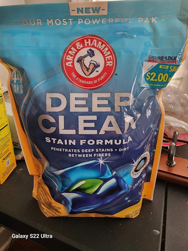Deep Clean Stain Power Paks | ARM & HAMMER™