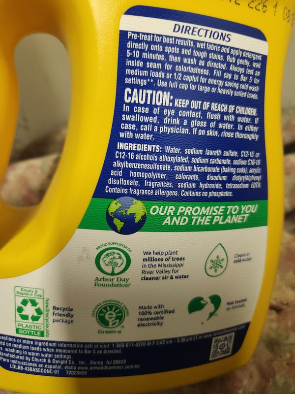 Arm & Hammer 2-Pack Clean Burst HE Laundry Detergent (213-oz) in the ...