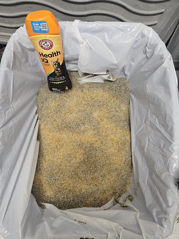 Arm & Hammer with Color Changing Health Indicators, Health IQ Cat ...