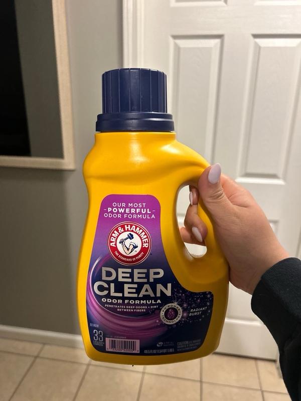 Deep Clean Odor Liquid Laundry Detergent | ARM & HAMMER™