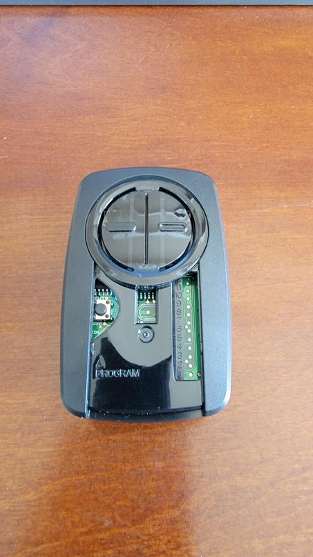 Chamberlain 2 -Button Visor Garage Door Opener Remote in the Garage ...