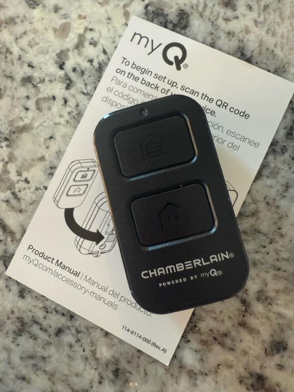 Chamberlain Universal 2 -Button Visor Garage Door Opener Remote in the ...