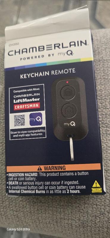 Chamberlain 2 -Button Keychain Garage Door Opener Remote in the Garage ...