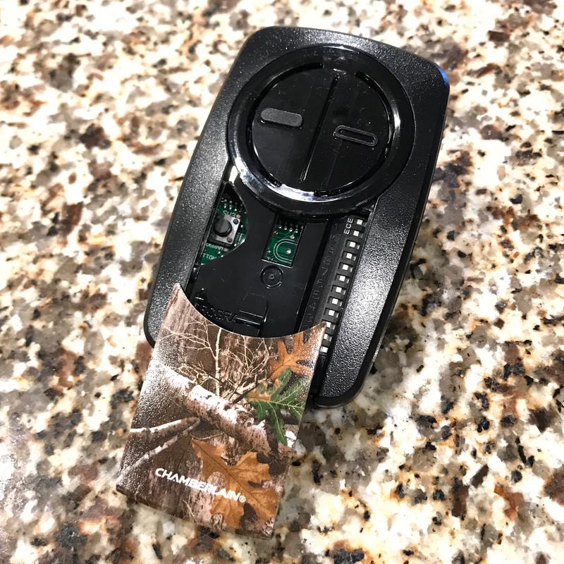 Chamberlain Universal 2-Button Visor Garage Door Opener Remote at Lowes.com