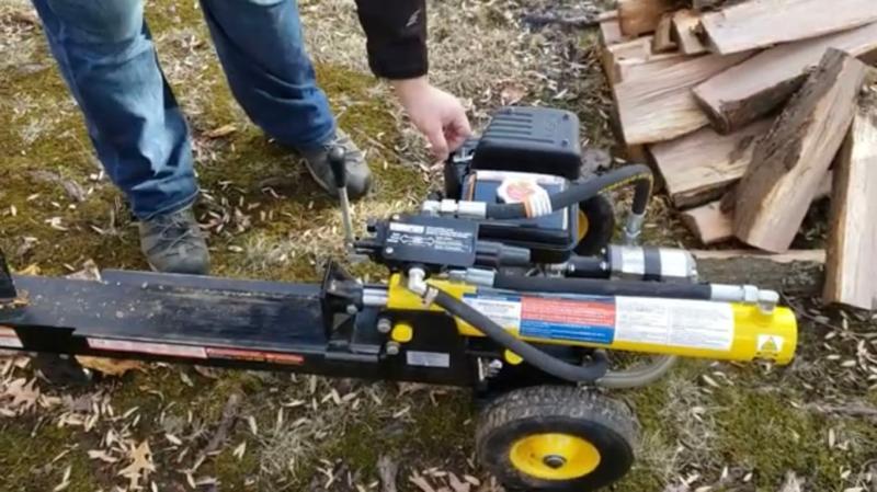 Champion power equipment 90720 7 ton compact portable log splitter store