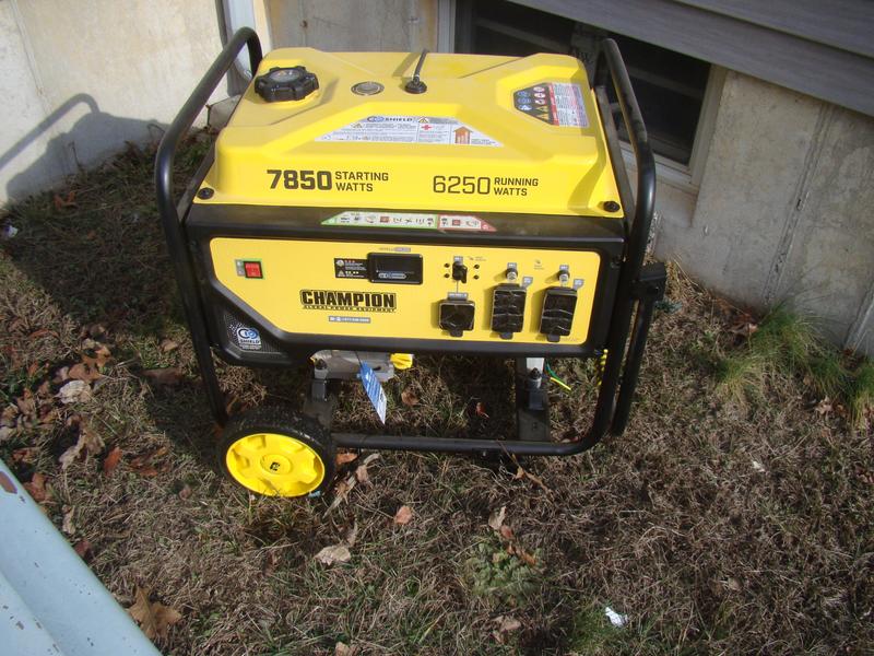 Champion Power Equipment 7850-Watt Portable Generator with CO Shield at ...